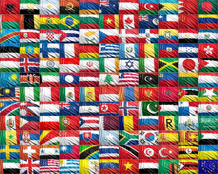 Flag Collection Wall Mural - Murals Your Way