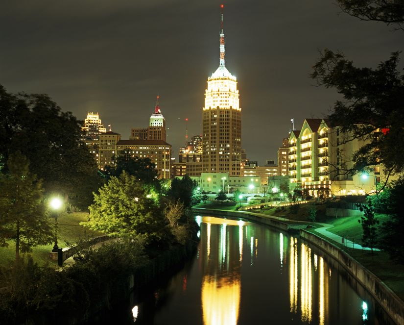San Antonio Riverwalk Wall Mural - Murals Your Way