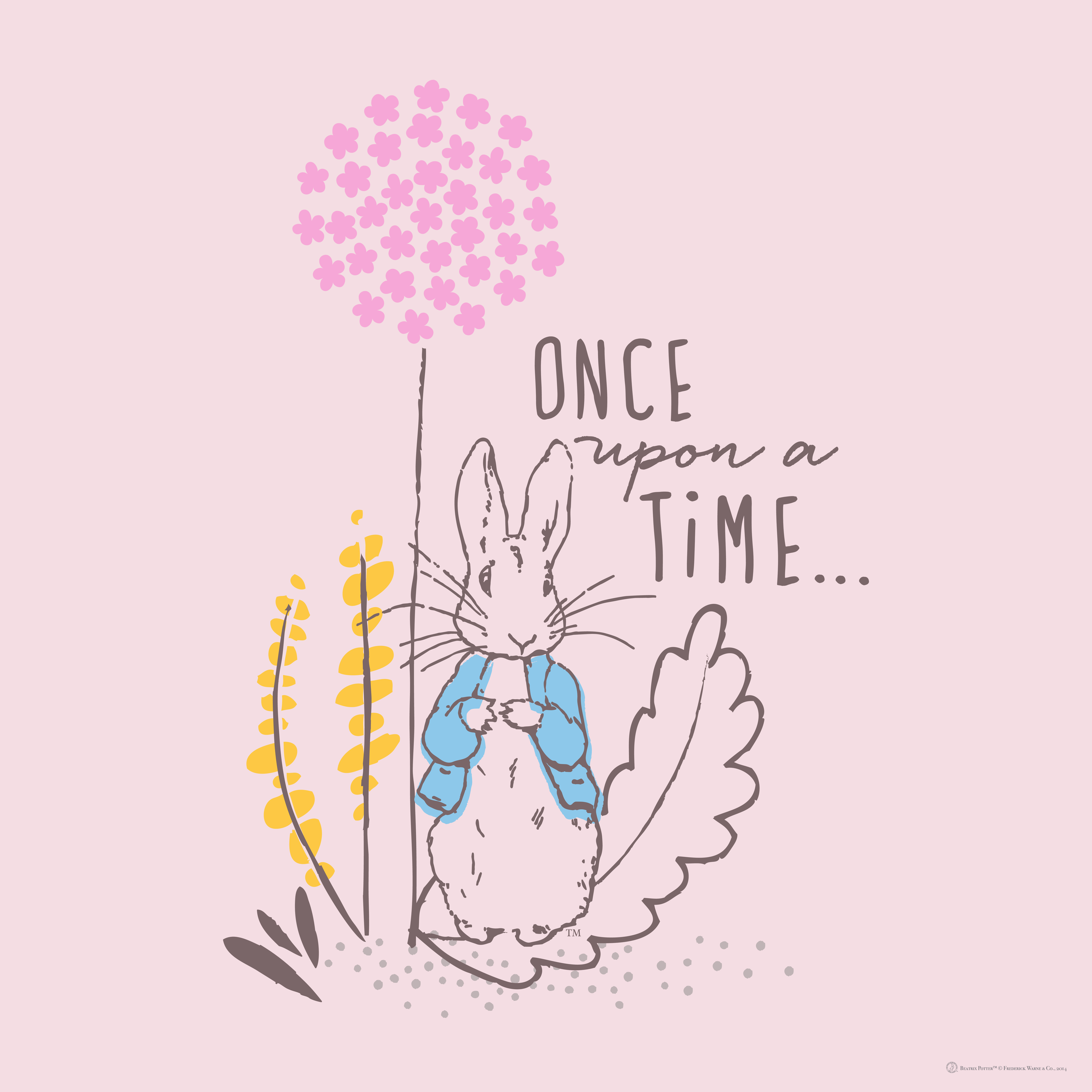 Peter Rabbit Once Upon a Time Mural - Murals Your Way