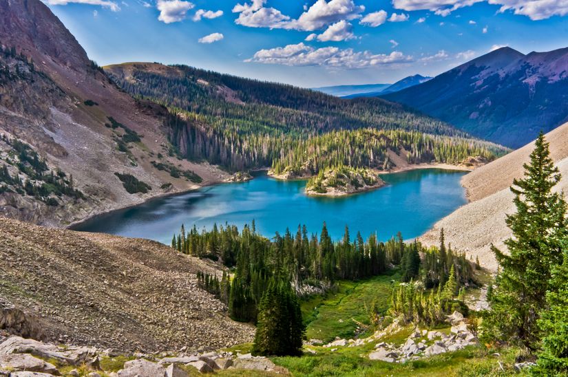 Lake Agnes, Colorado Forest State Park Mural - Murals Your Way