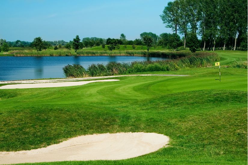 17 Hole Golf Course Mural - Murals Your Way