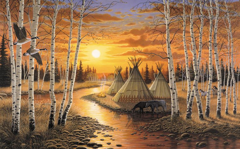 River Of Time Mural - Michael Matherly - Murals Your Way