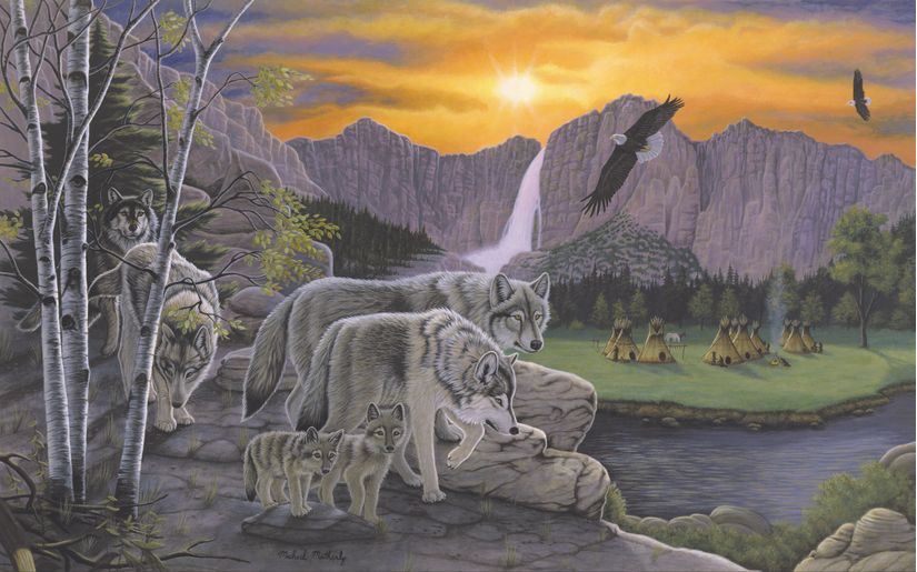 Wolf Spirit Wallpaper