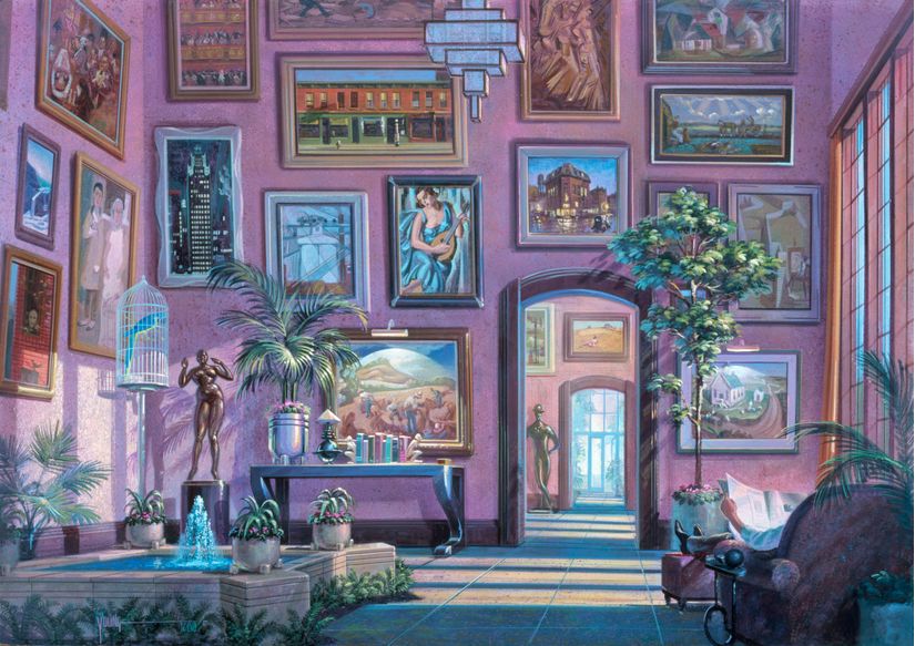 Personal Collection Mural - Murals Your Way