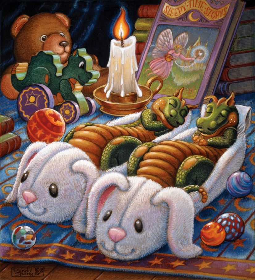 Sleepy Time Mural - Murals Your Way