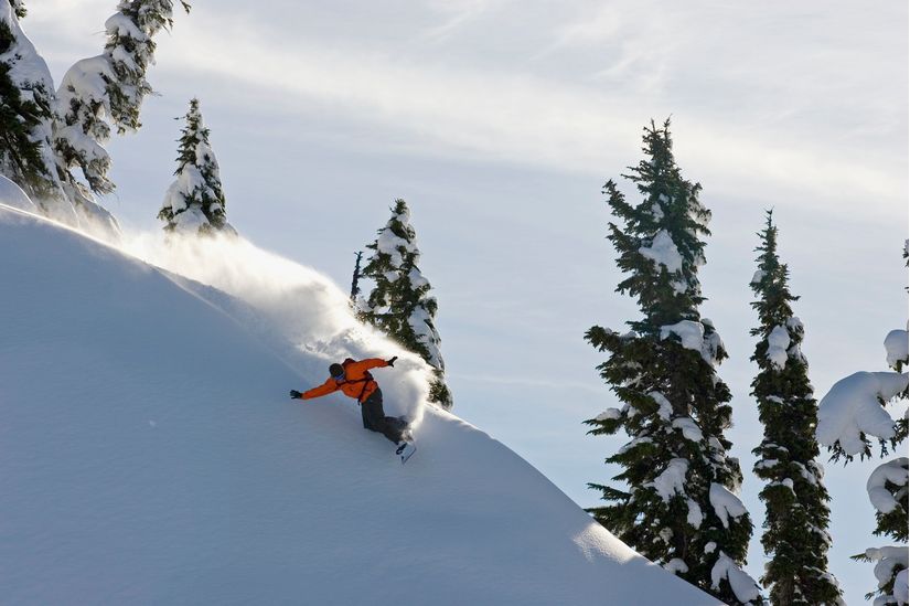 Mt. Baker Snowboarding Mural - Stephen Matera - Murals Your Way