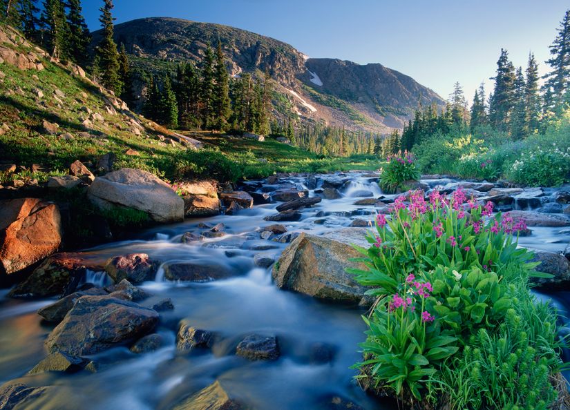 Indian Peaks Wilderness Mural - Murals Your Way