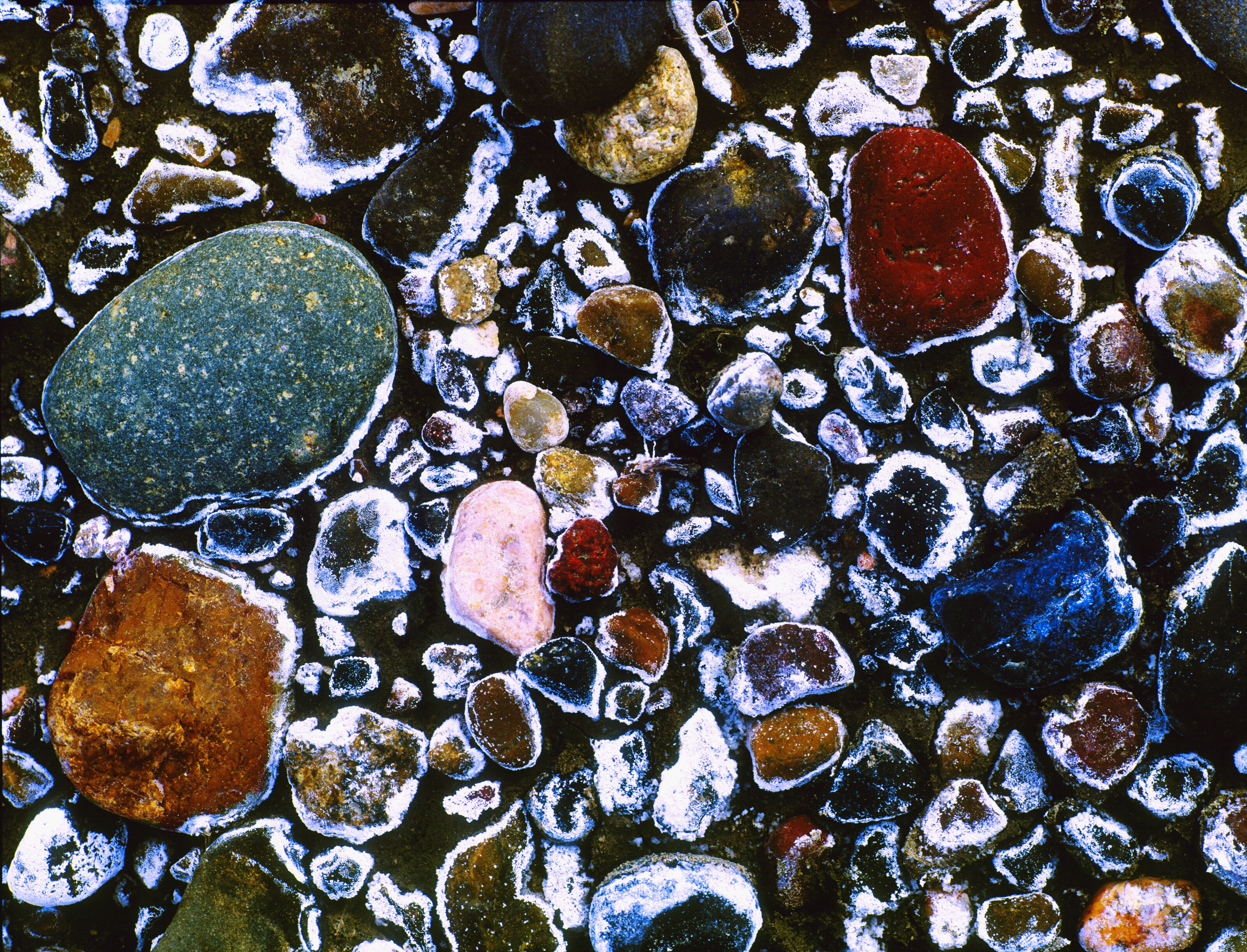 Salt Rimmed Pebbles Mural - Steve Mohlenkamp - Murals Your Way