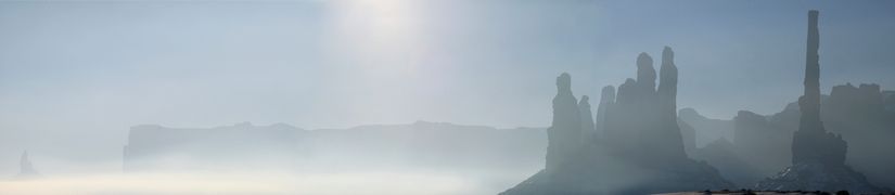 Yeibichai Blue Mist Wallpaper Mural - Murals Your Way