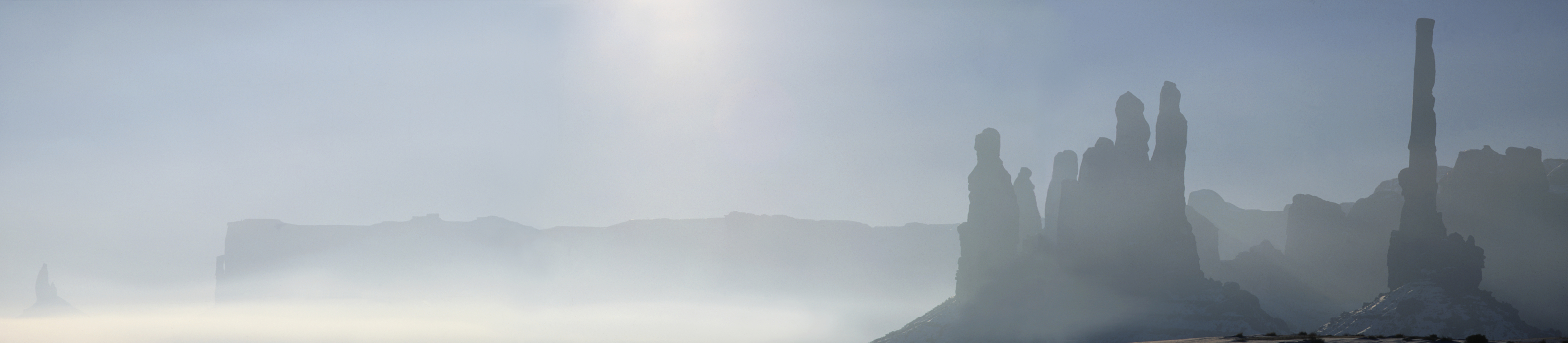 Yeibichai Blue Mist Wallpaper Mural - Murals Your Way