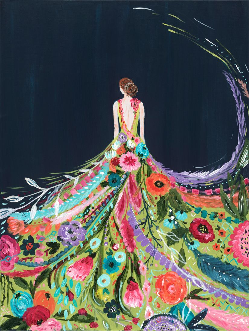 Silent Melody 3 Mural By Bari J. Designs - Murals Your Way