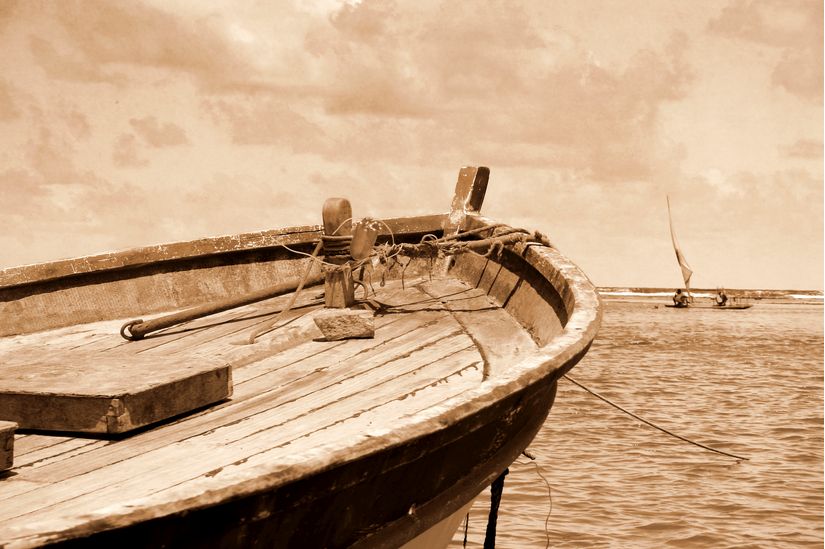 Fishing Boat Mural - Zila Longenecker - Murals Your Way