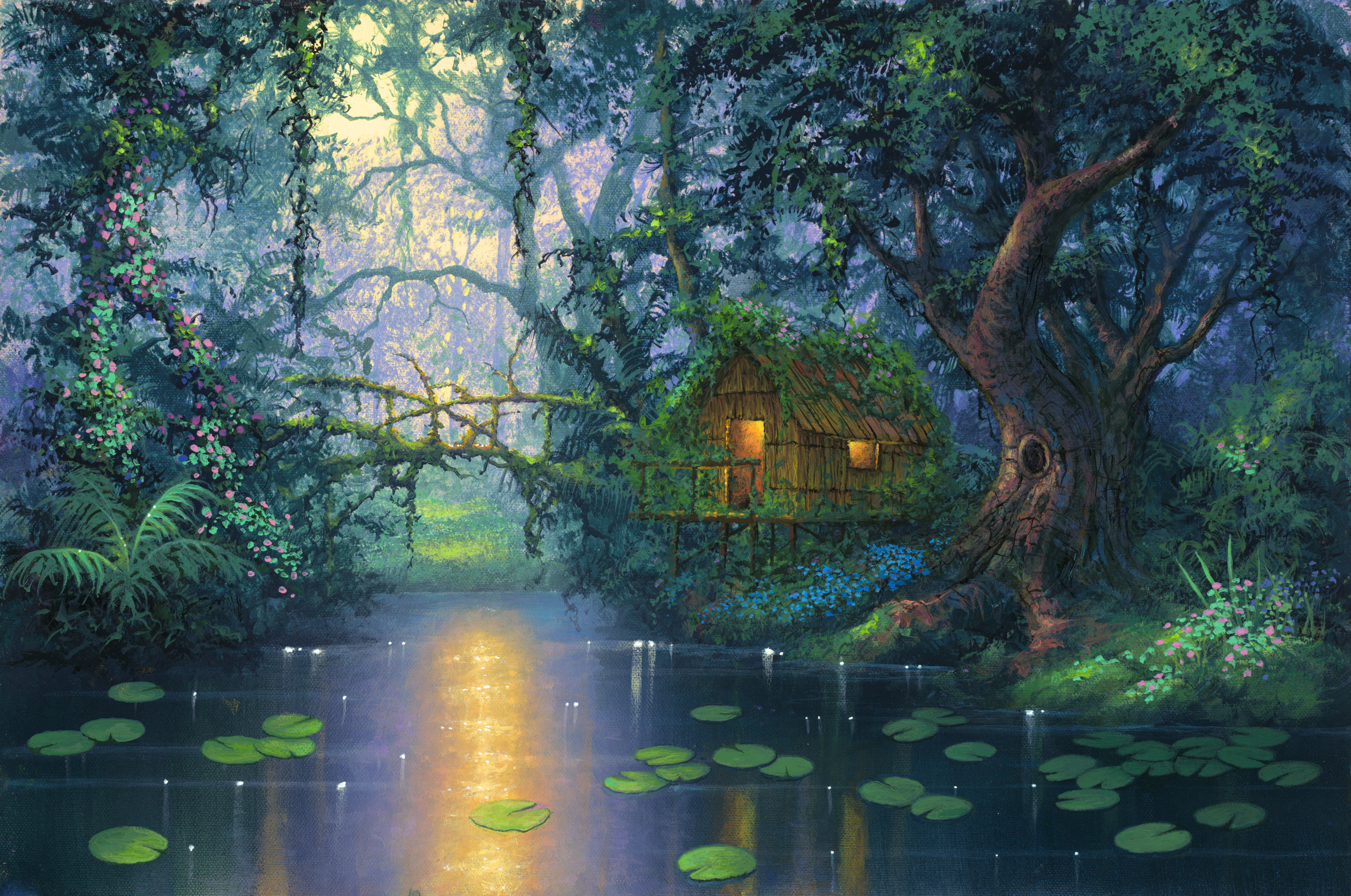 Little Grass Shack Wall Mural By David Miller - Murals Your Way