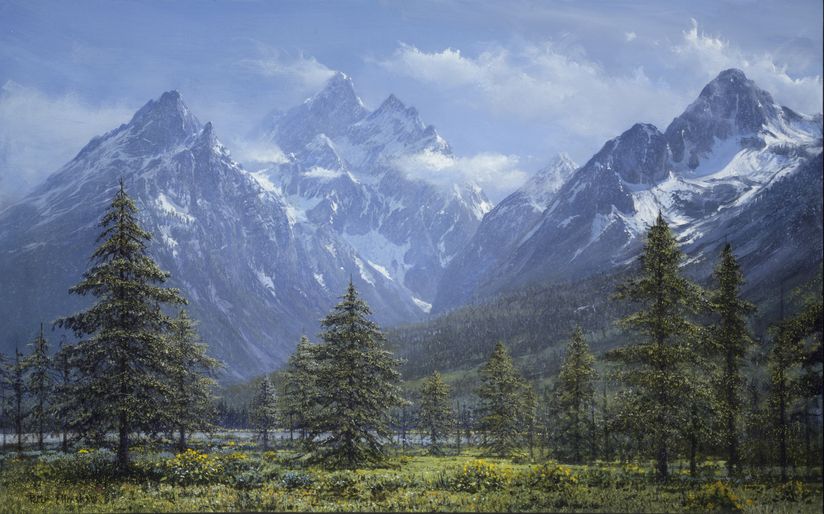 Timeless Inspiration Wallpaper Mural By Peter Ellenshaw - Murals Your Way