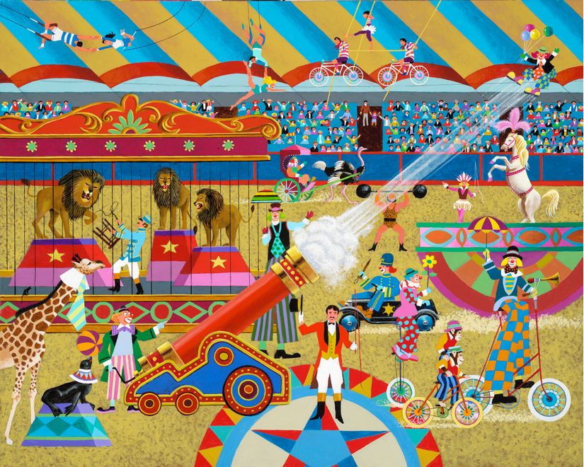 Circus Wall Mural - Murals Your Way