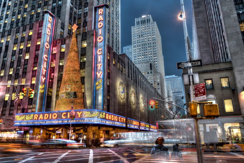 Radio City Mural - Richard Silver - Murals Your Way