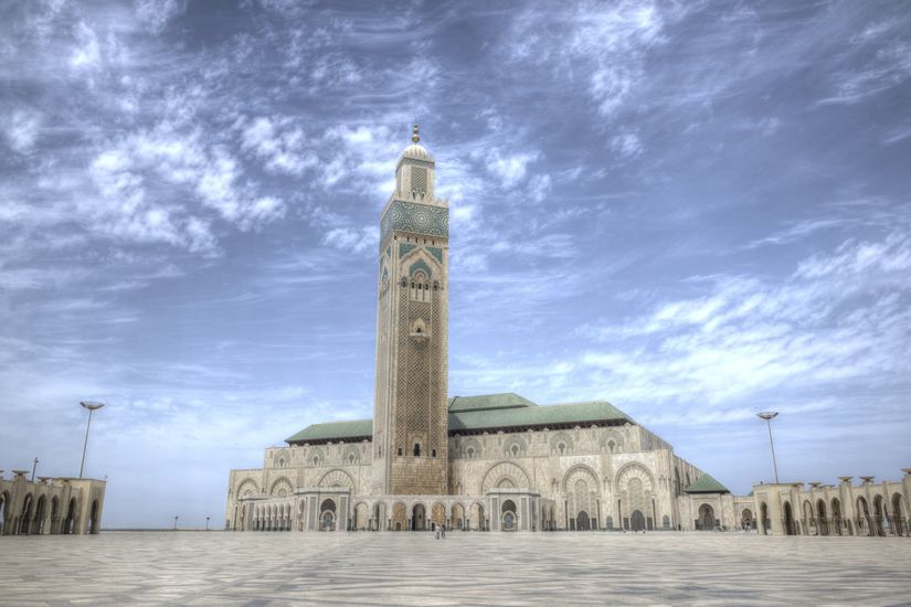 Hassan Mosque Mural By Richard Silver - Murals Your Way