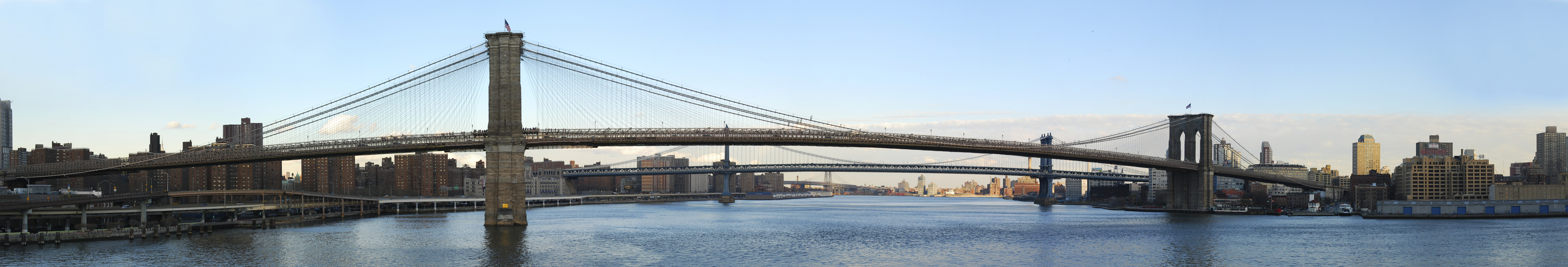 Brooklyn Bridge - Panorama Mural - Richard Silver - Murals Your Way