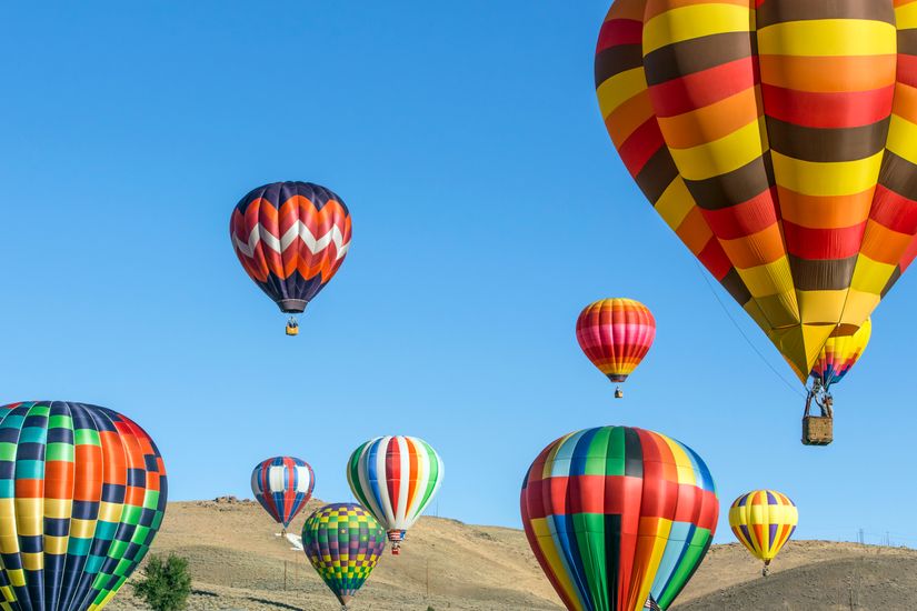 Colorful Hot Air Balloons Wall Mural Murals Your Way
