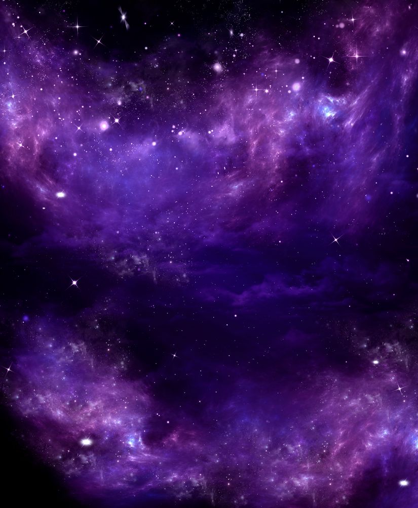 Purple Outer Space Wallpaper