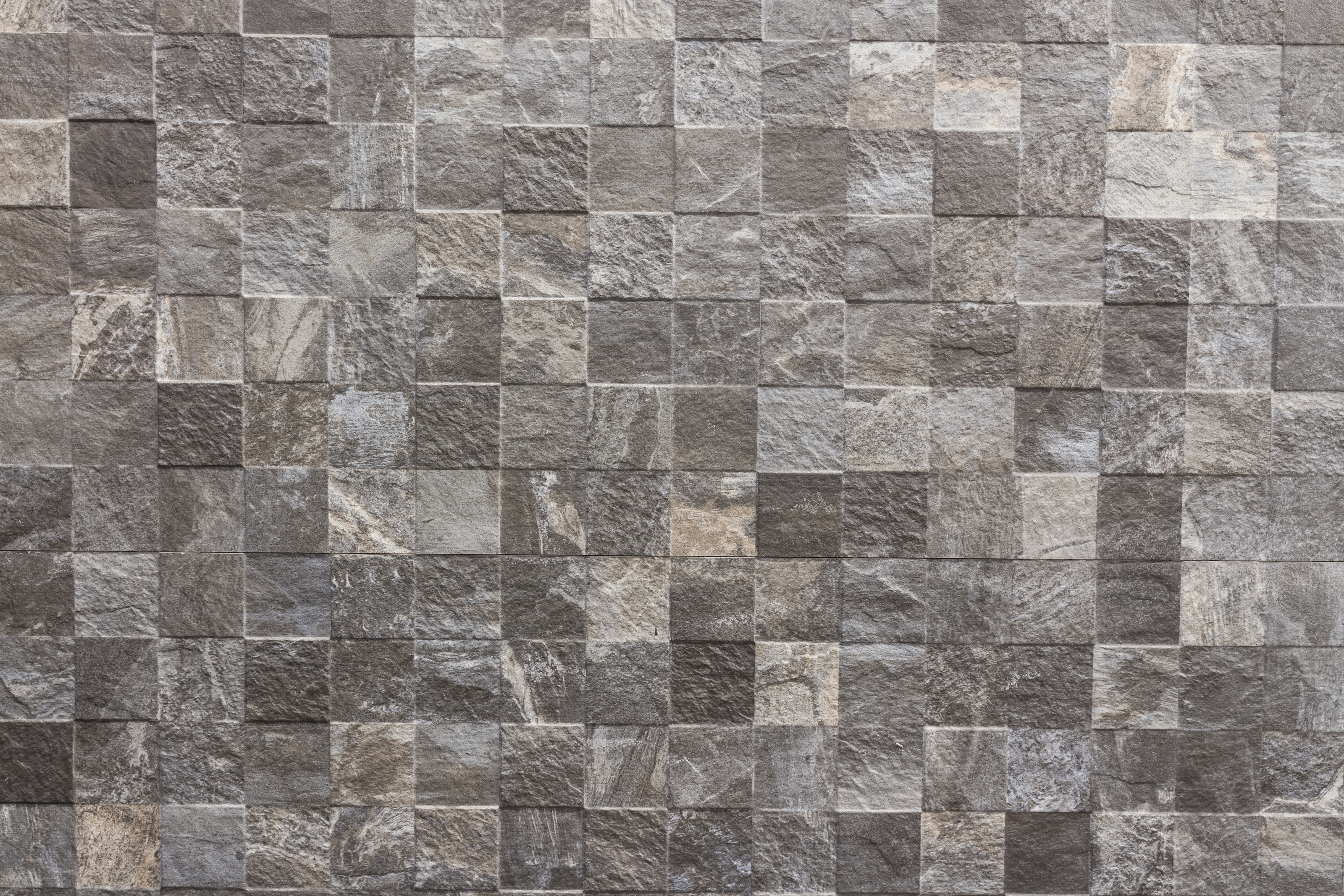 Classic Gray Stone Tile Wall Mural - Murals Your Way