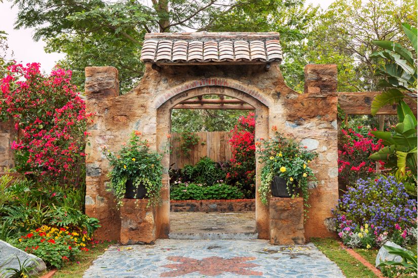 Flower Garden Wall Mural