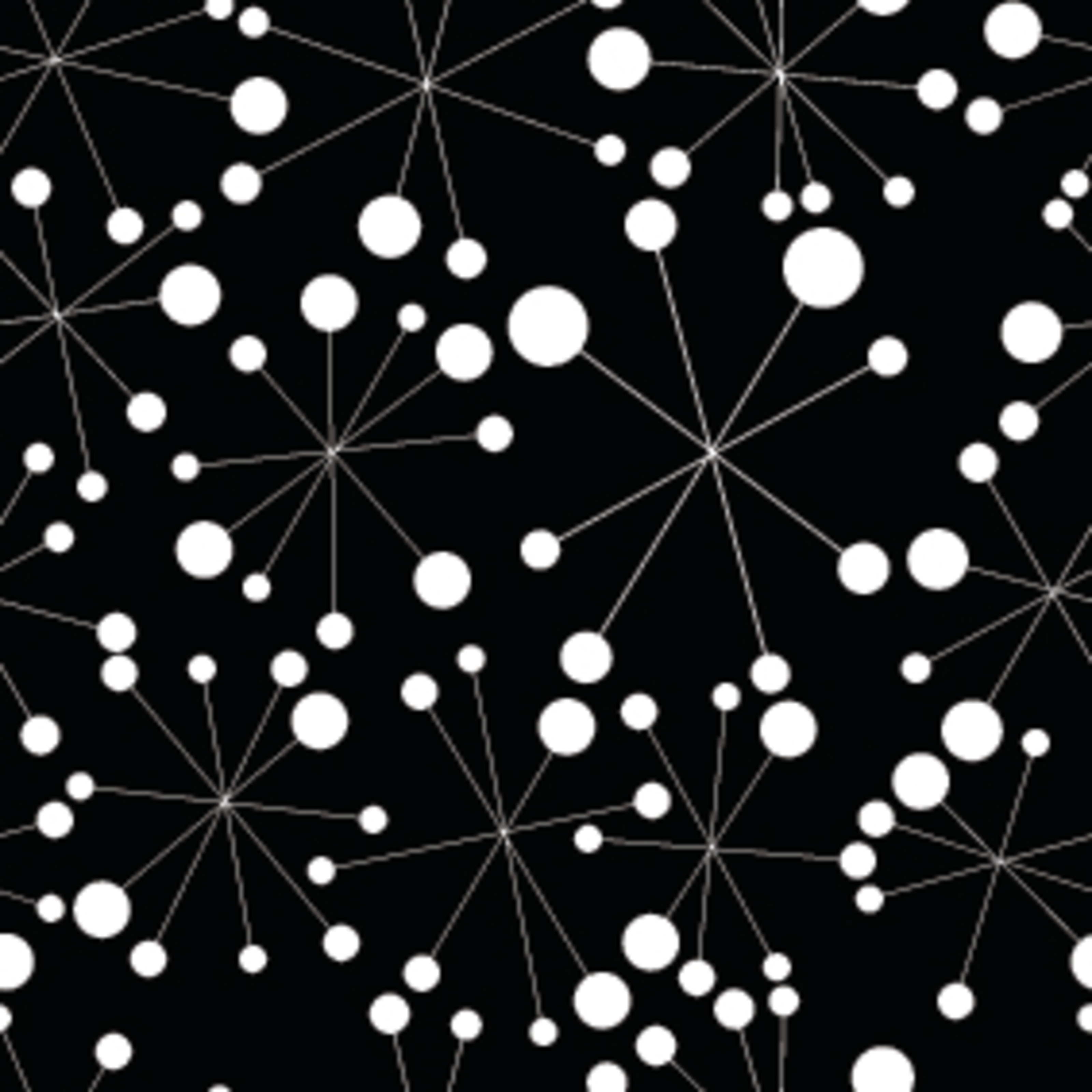 Retro Burst Pattern Mural - Murals Your Way
