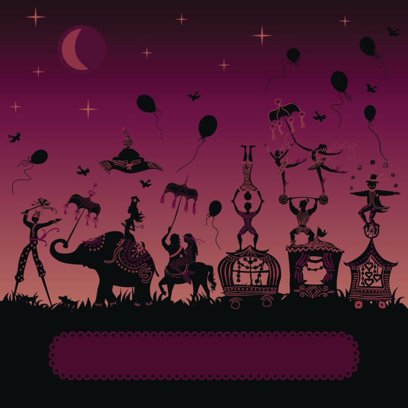 Traveling Circus Mural - Murals Your Way