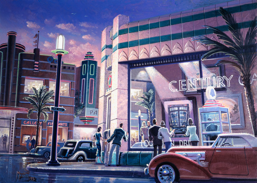 Gallery Hopping Mural - Murals Your Way