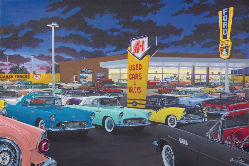 1957 Wall Mural - Murals Your Way