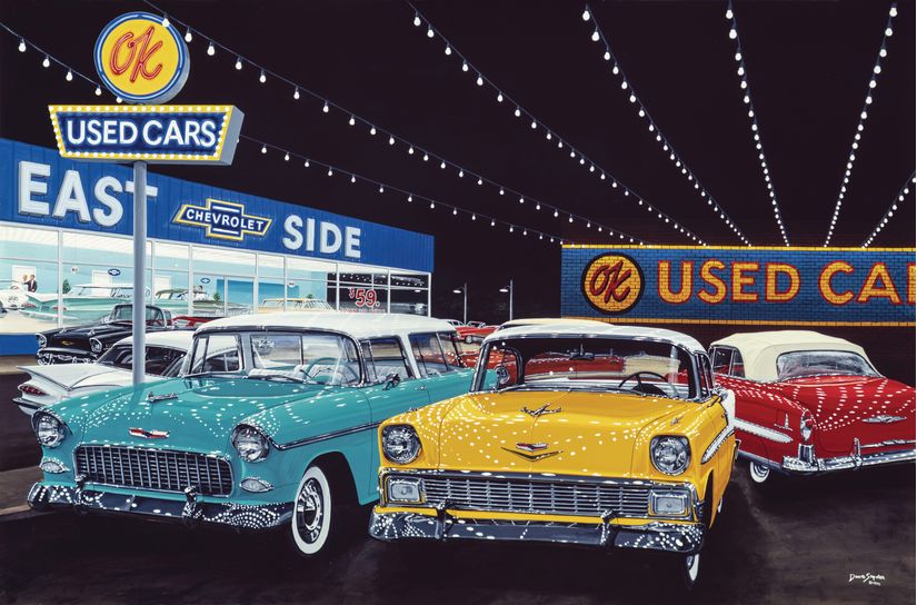 Eastside Chevrolet Wall Mural - Murals Your Way