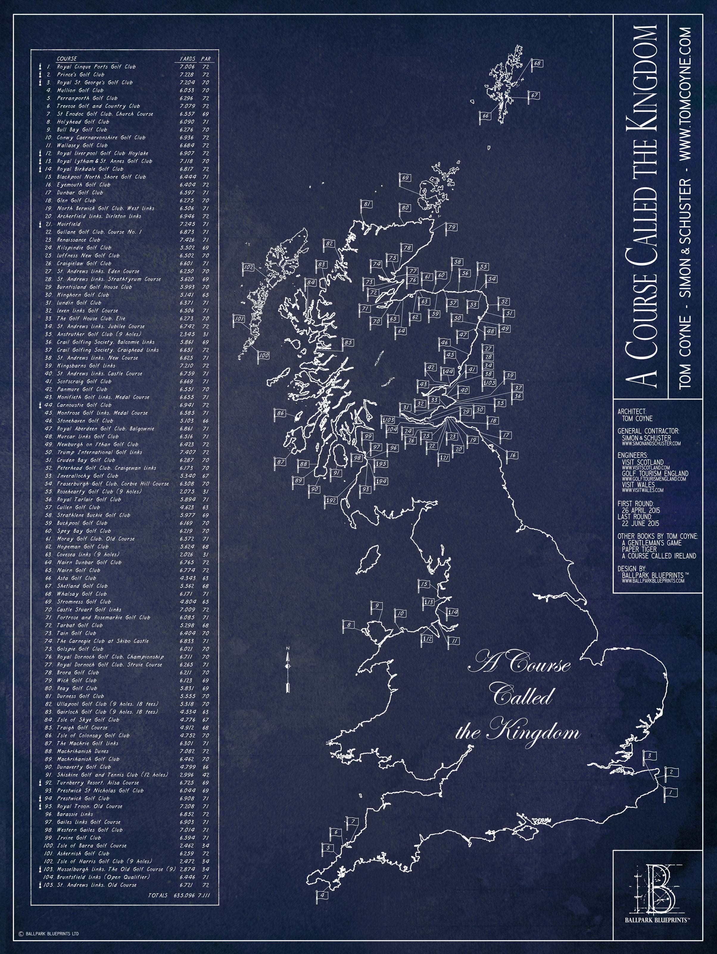 A Course Called the Kingdom Blueprint Wallpaper Mural - Murals Your Way