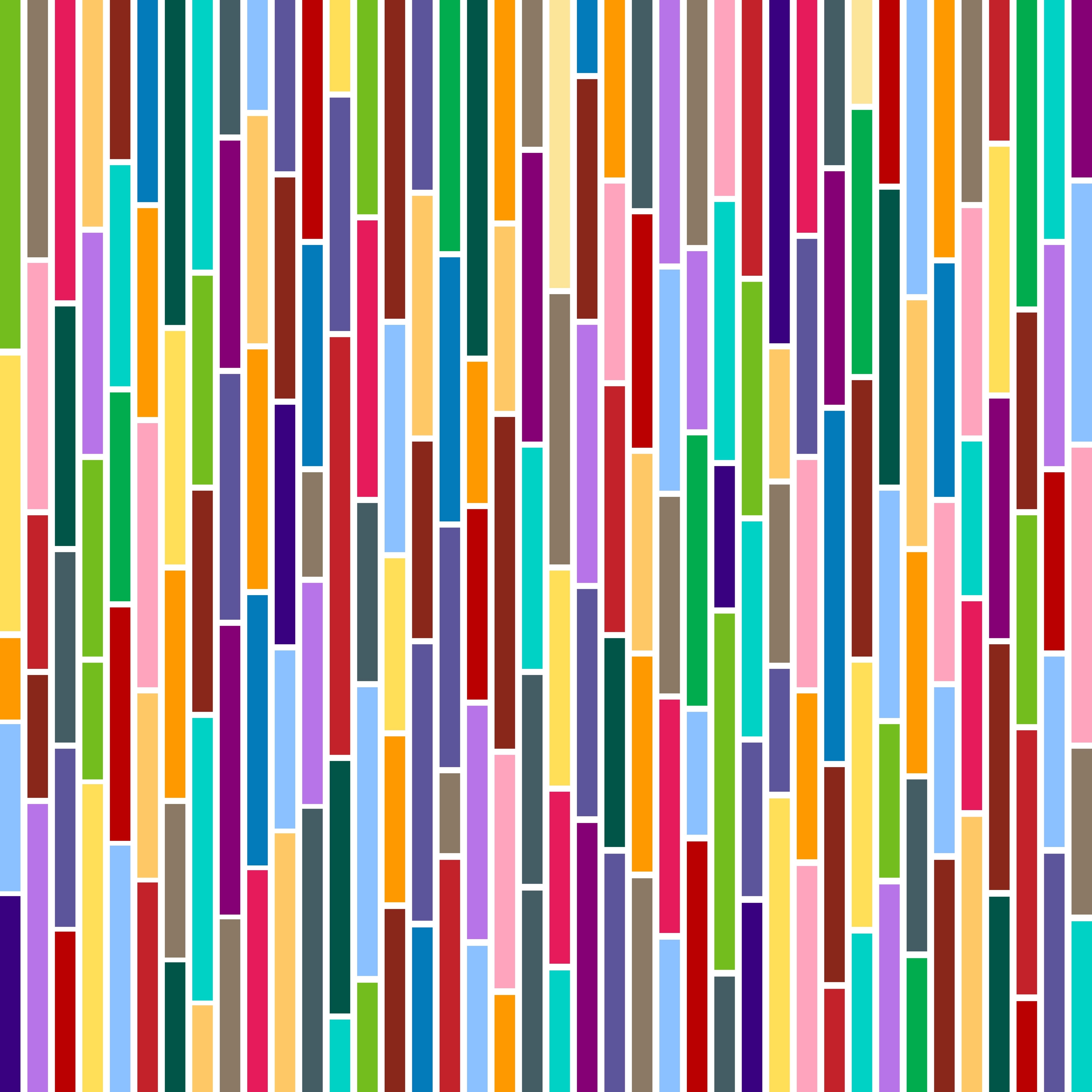 Colorful Stripes Pattern Wall Mural - Murals Your Way