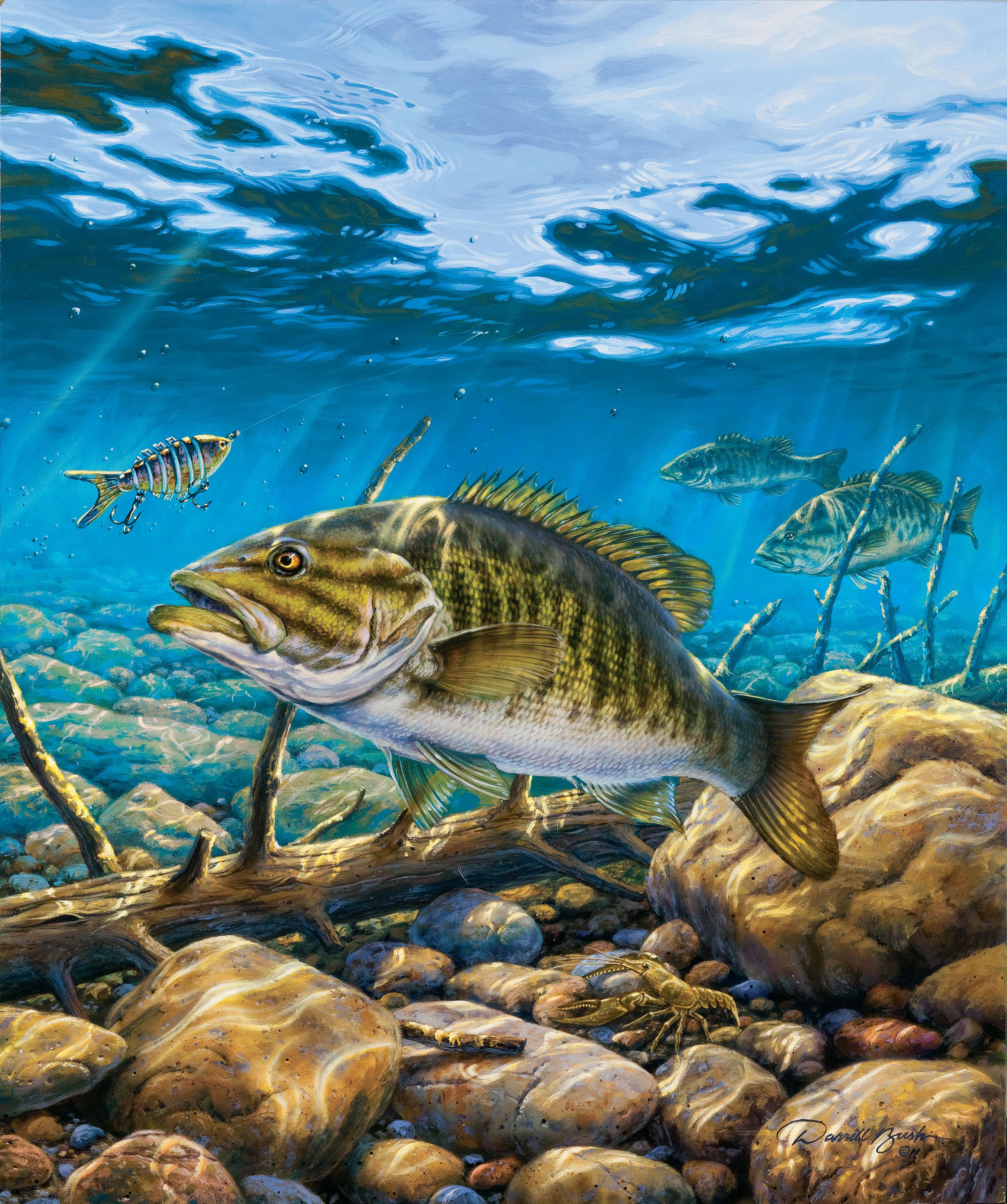 Bass Painting