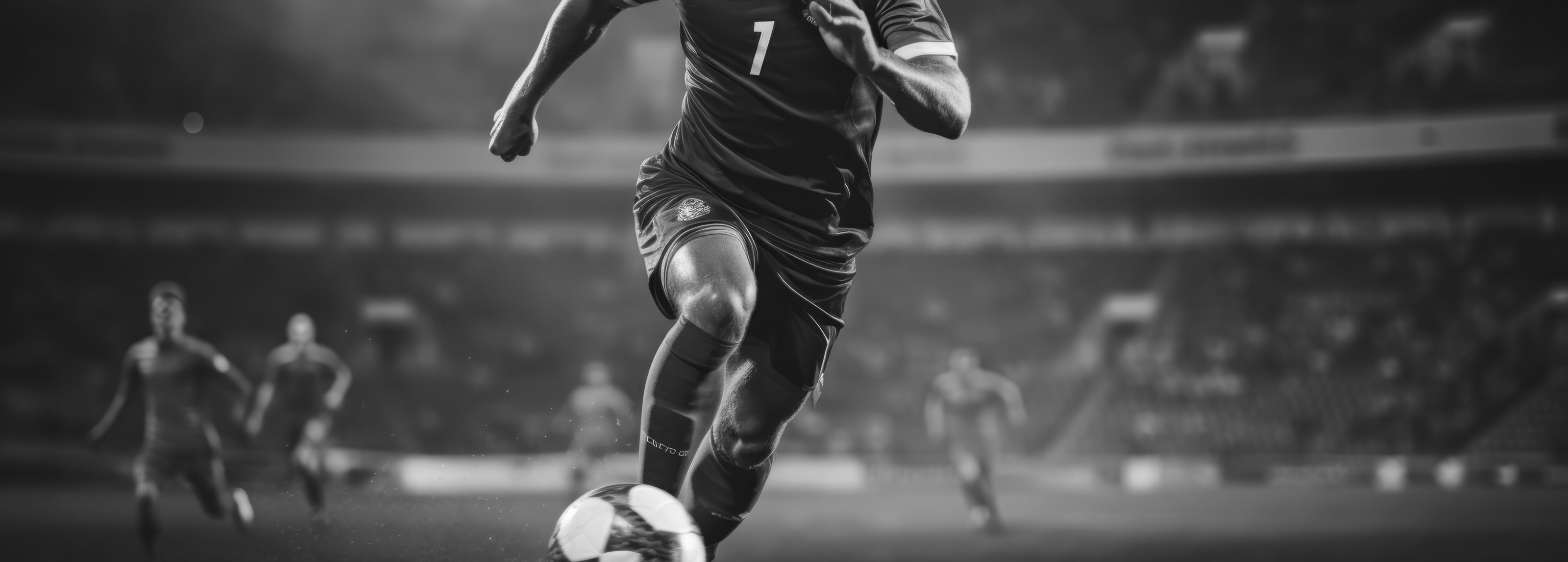 Soccer Player During A Match Wall Mural - Murals Your Way