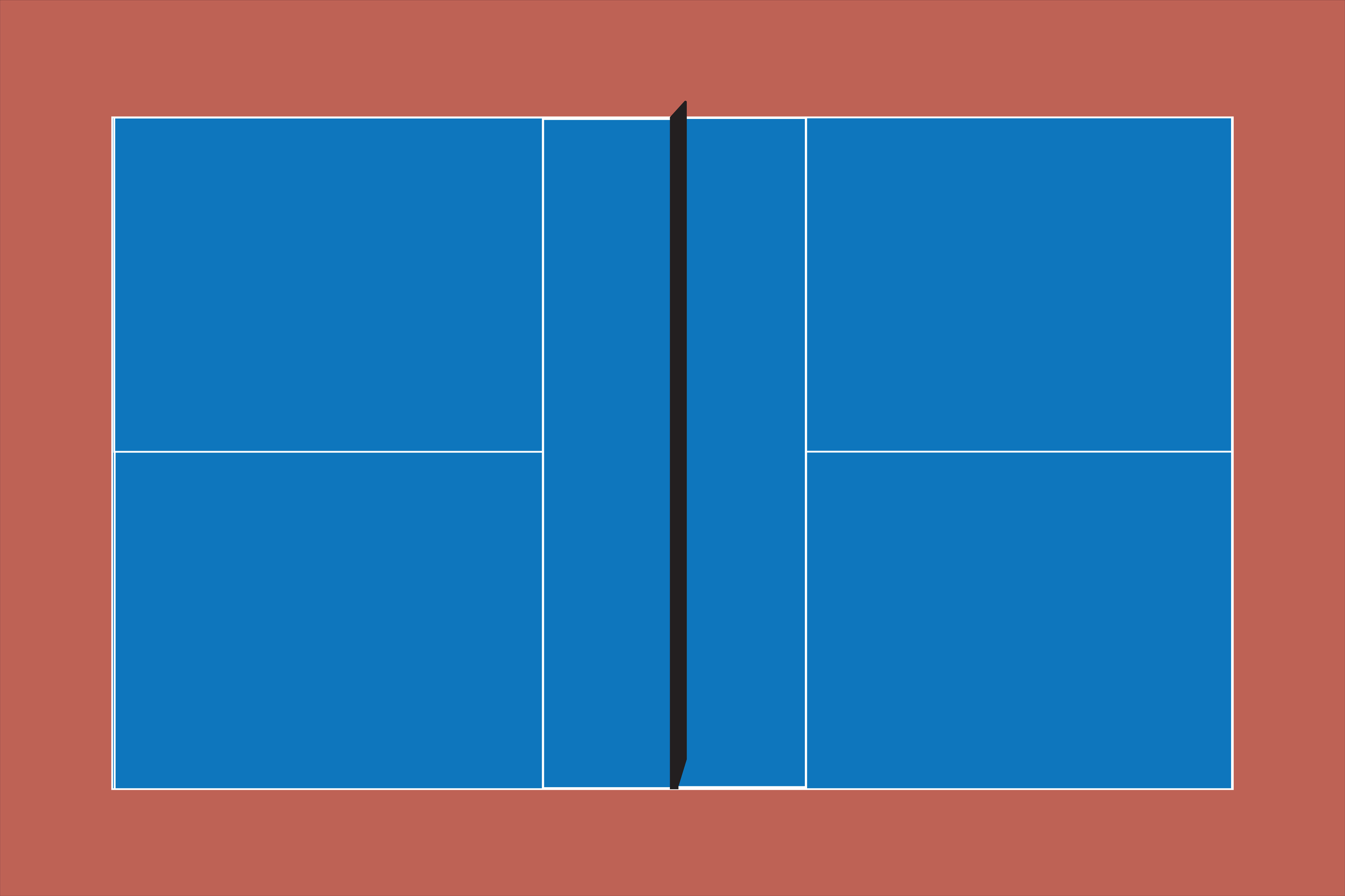 Pickleball Court Wall Mural - Murals Your Way