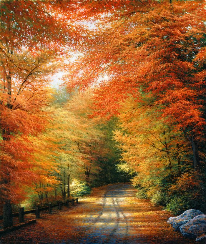 Wall Mural Wallpaper Autumn Autumn Meadow Wall Murals | Urbanwalls