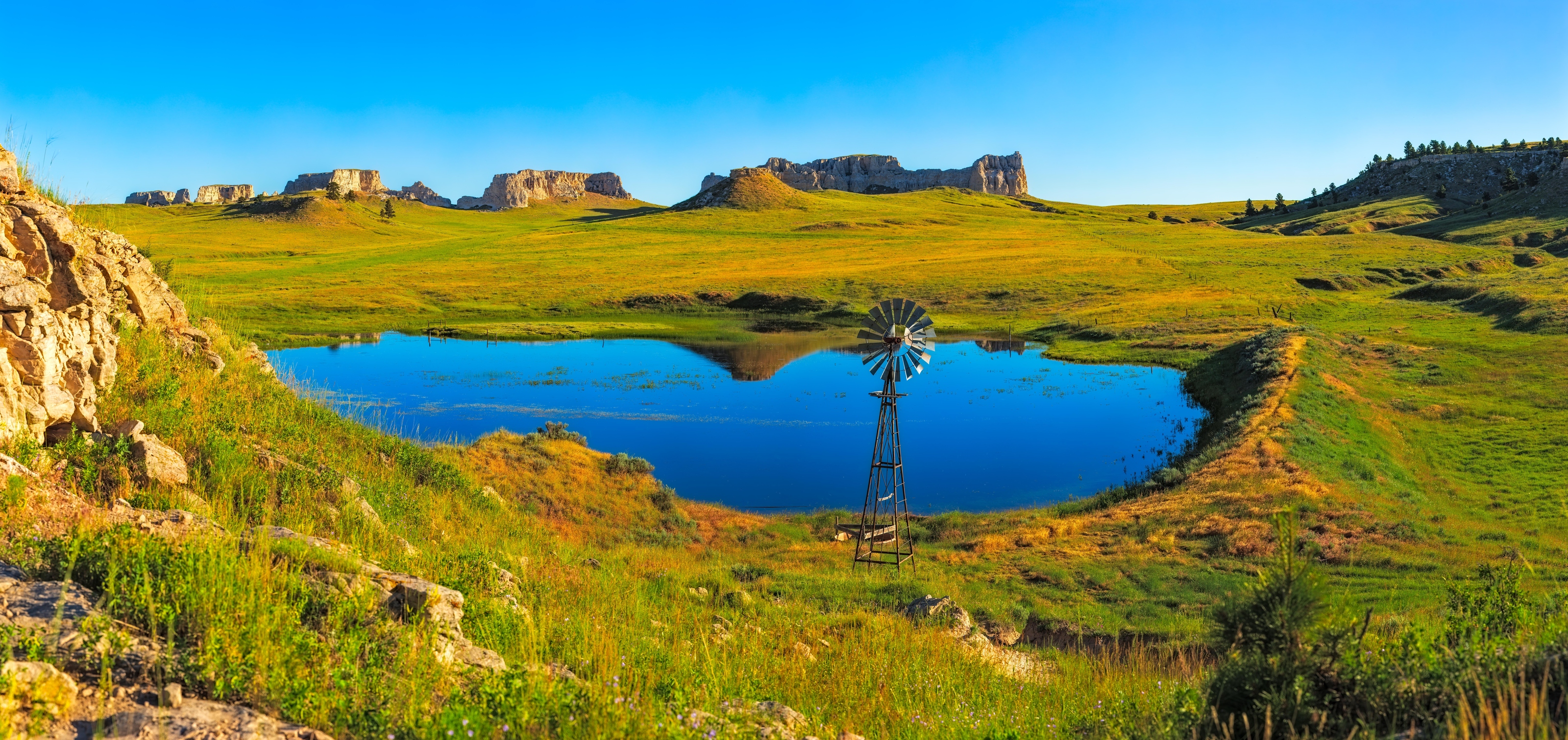 Wyoming Isolation and Solitude Wall Mural - Murals Your Way