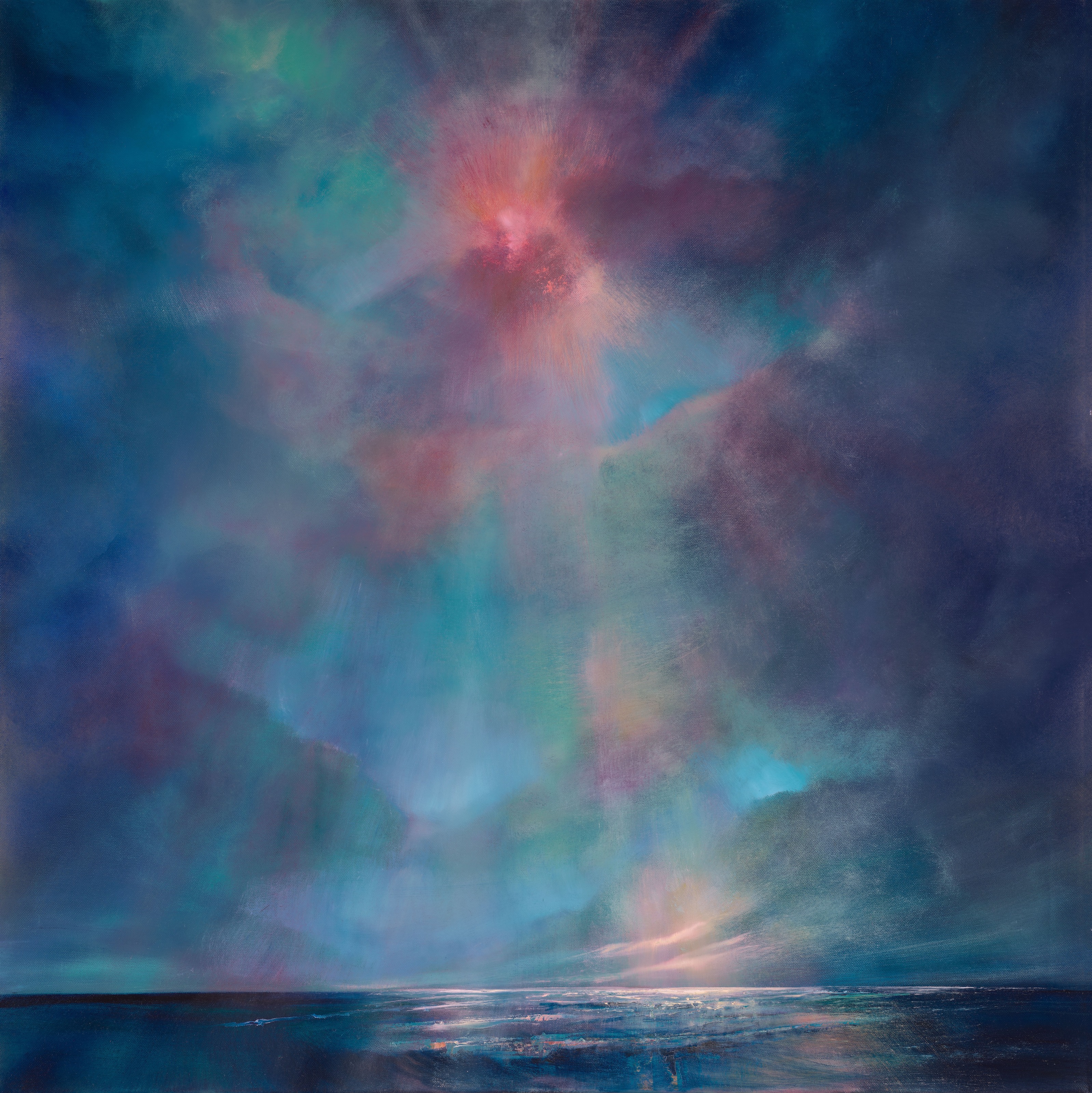 Power And Silence Abstract Wall Mural - Murals Your Way